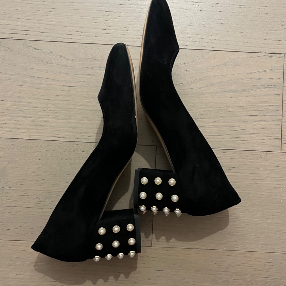 Stuart Weitzman All Pearls Block 60 Pump - Gem